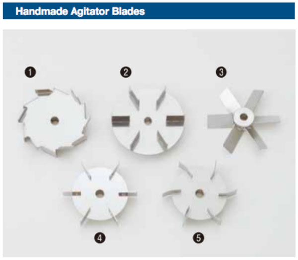 新東科学株式会社：Agitator Blades & shaft